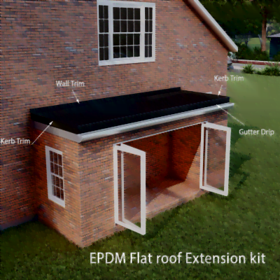 Flat Roof Extension Kit | EPDM Roofing Kits | Rubber Roofing Direct