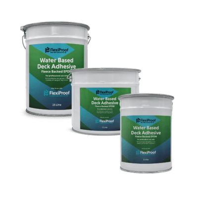 EPDM Water Based Deck Adhesive | Fleece Backed EPDM
